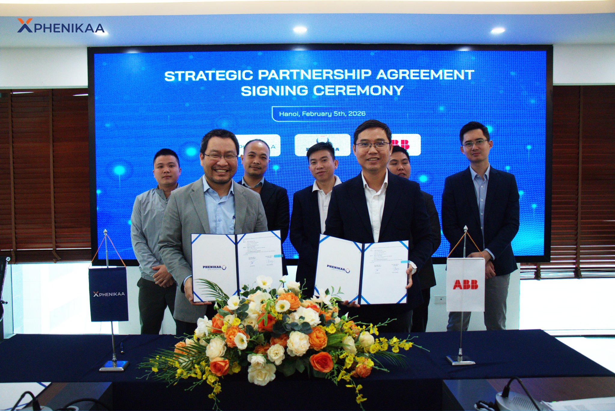 Phenikaa-X, Phenikaa University and ABB Robotics Vietnam Strategic ...